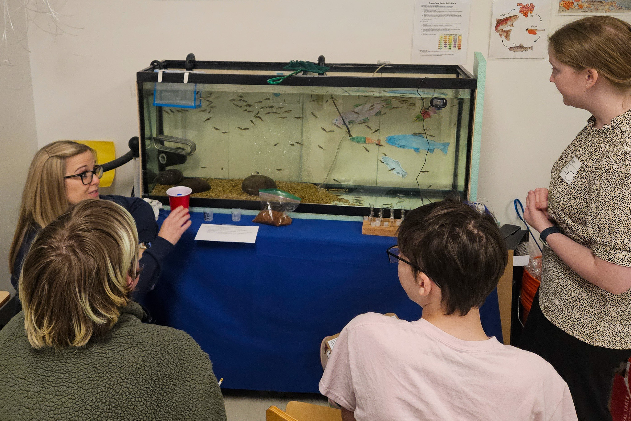 Vista Autism Services | CoVE Classroom Explores Science with Trout in ...
